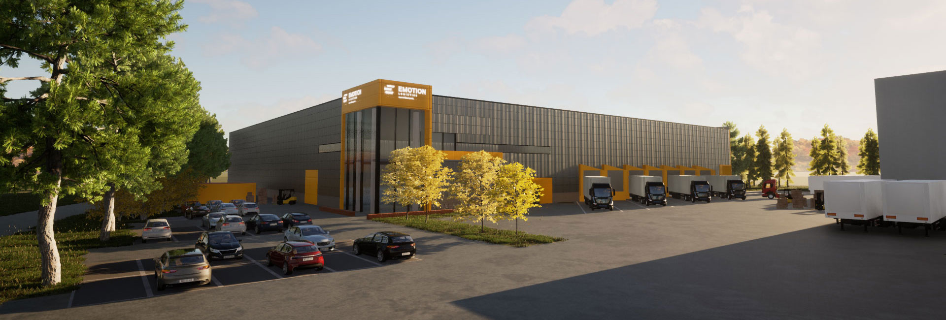 Stort, toppmodernt lager med inflytt under 2024 | Emotion Logistics AB